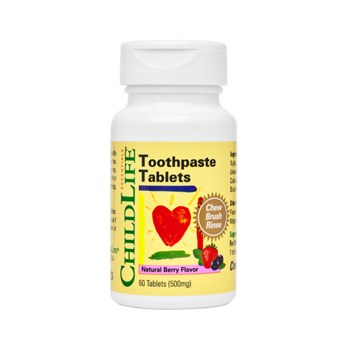 ChildLife Toothpaste Tablets 60 Tabs — Capitol Nutrition
