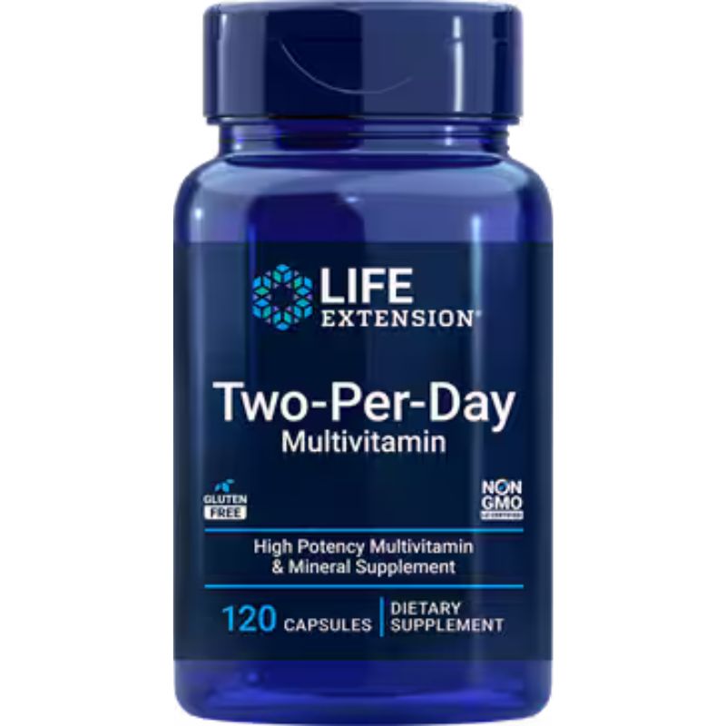 Life Extension Two-Per-Day TABS 60 Veg Tabs — Capitol Nutrition