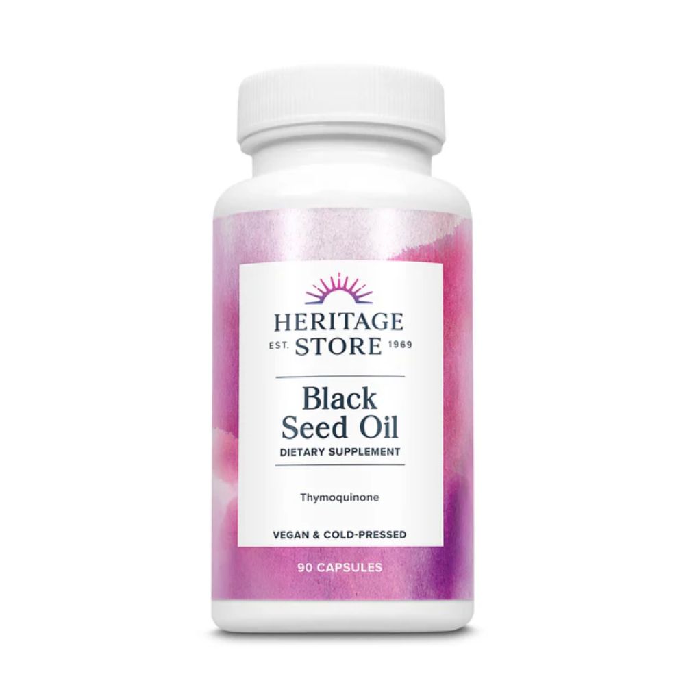 Heritage Store Black Seed Oil 90 capsules — Capitol Nutrition