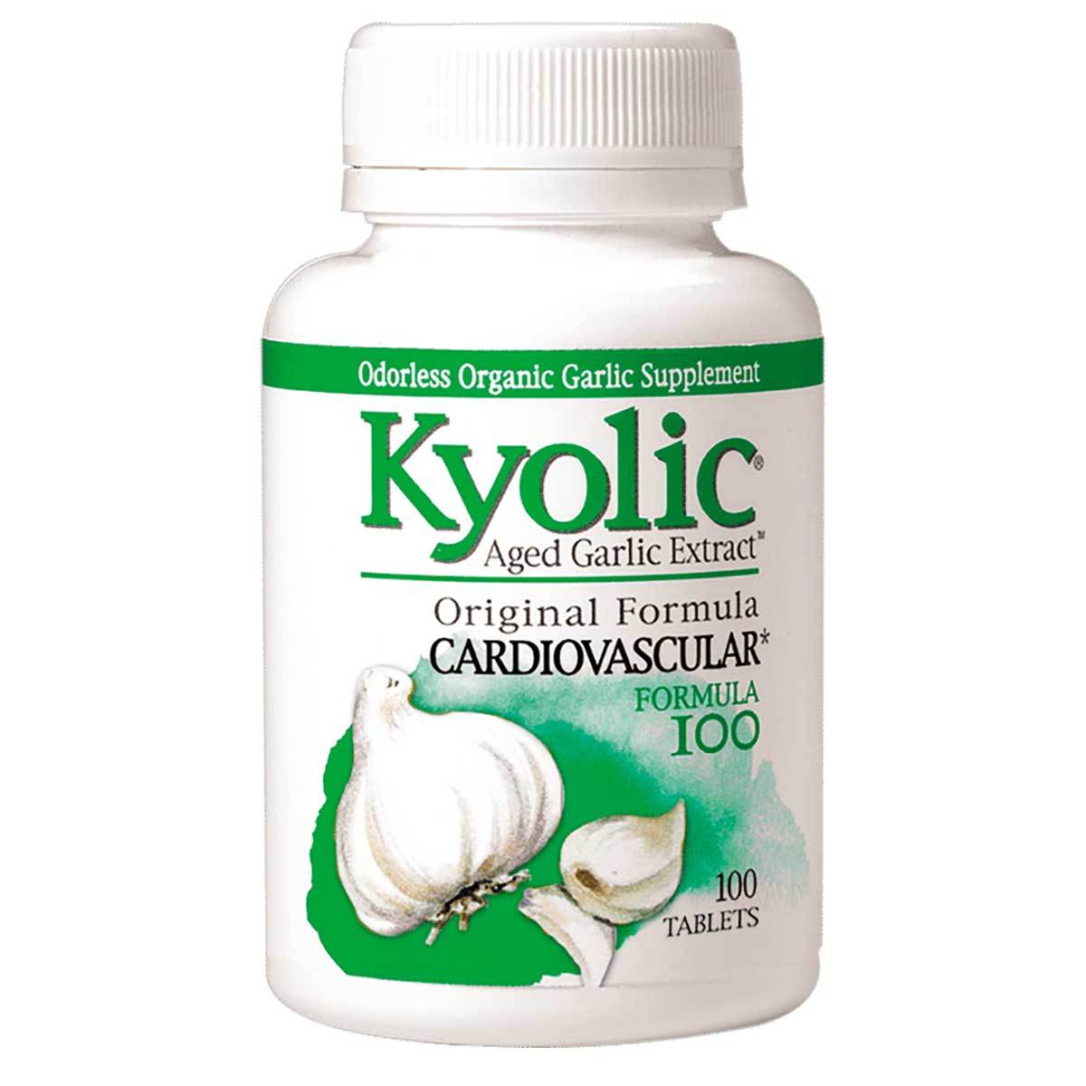 Wakunaga Kyolic Formula 100 Cardiovascular Formula 100 Caps — Capitol ...