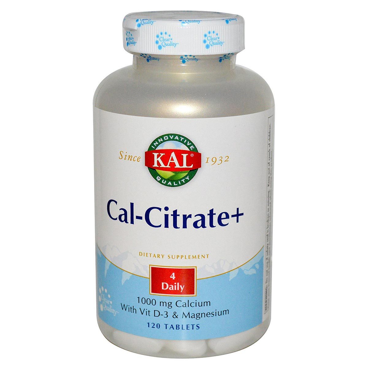 Kal Cal Citrate w/ Vitamin D-3 and Magnesium 120 Tabs — Capitol Nutrition
