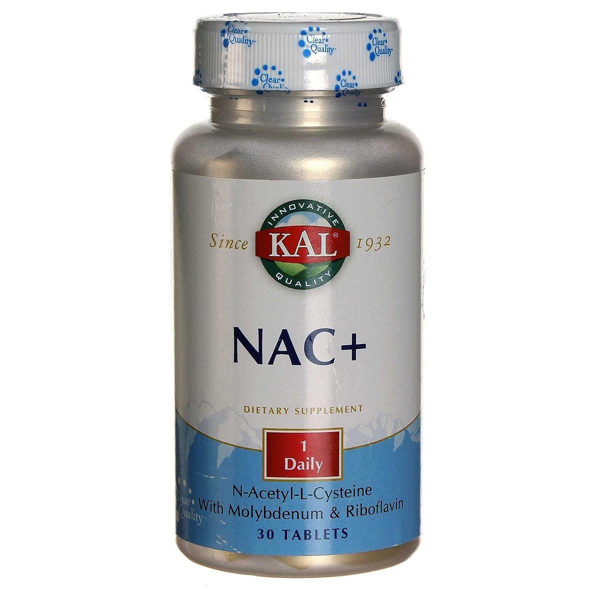 Kal NAC+ (N-Acetyl Cysteine) 600mg 30 Tabs — Capitol Nutrition