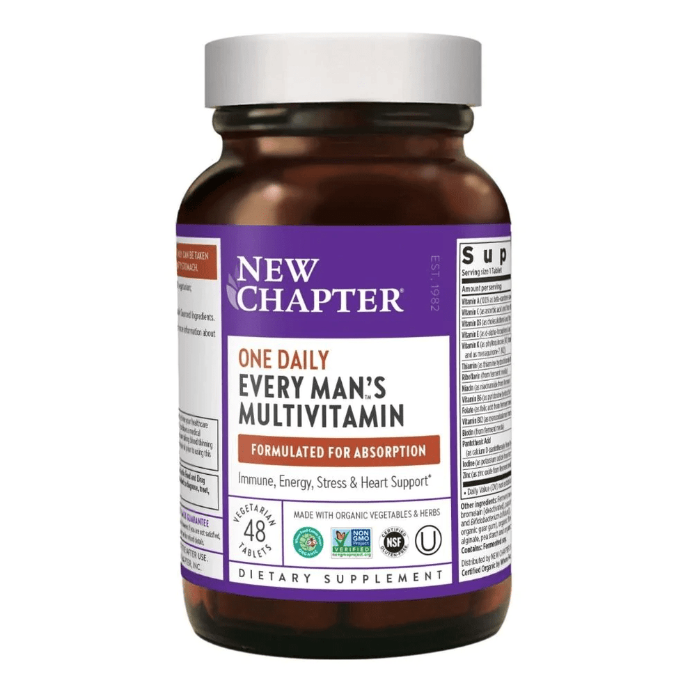 Every Man's One Daily Multi-Vitamin 48 Tabs - New Chapter — Capitol ...