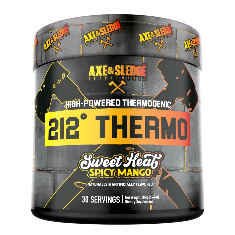 Axe & Sledge 212 Thermo | Thermogenic Preworkout Makes You Sweat ...