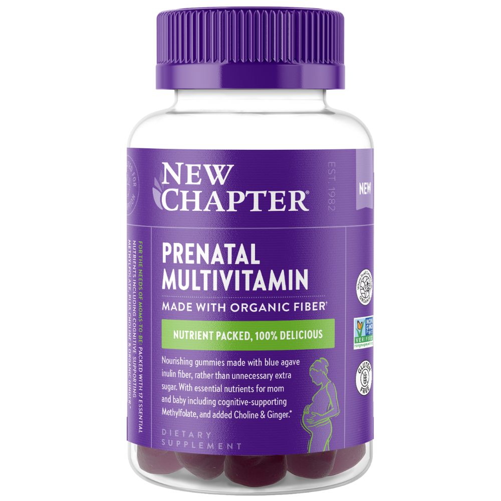 Prenatal Multivitamin Gummies 90ct - New Chapter — Capitol Nutrition