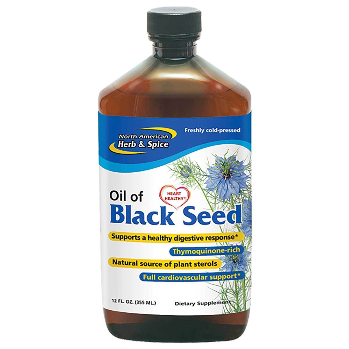 Cold Pressed Black Seed Oil 12oz - North American — Capitol Nutrition